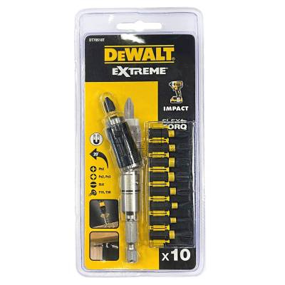 Uchwyt magnetyczny kątowy + bity FLEXTORQ DeWalt DT70518T